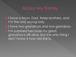All about me | PPT