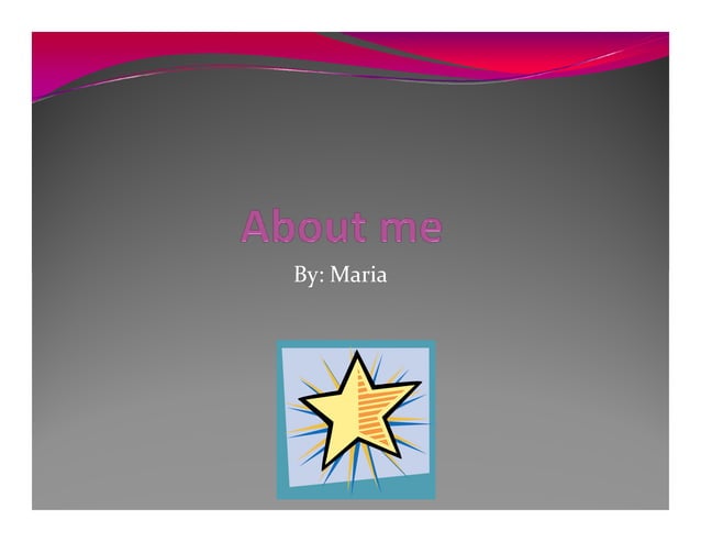 All about me | PPT