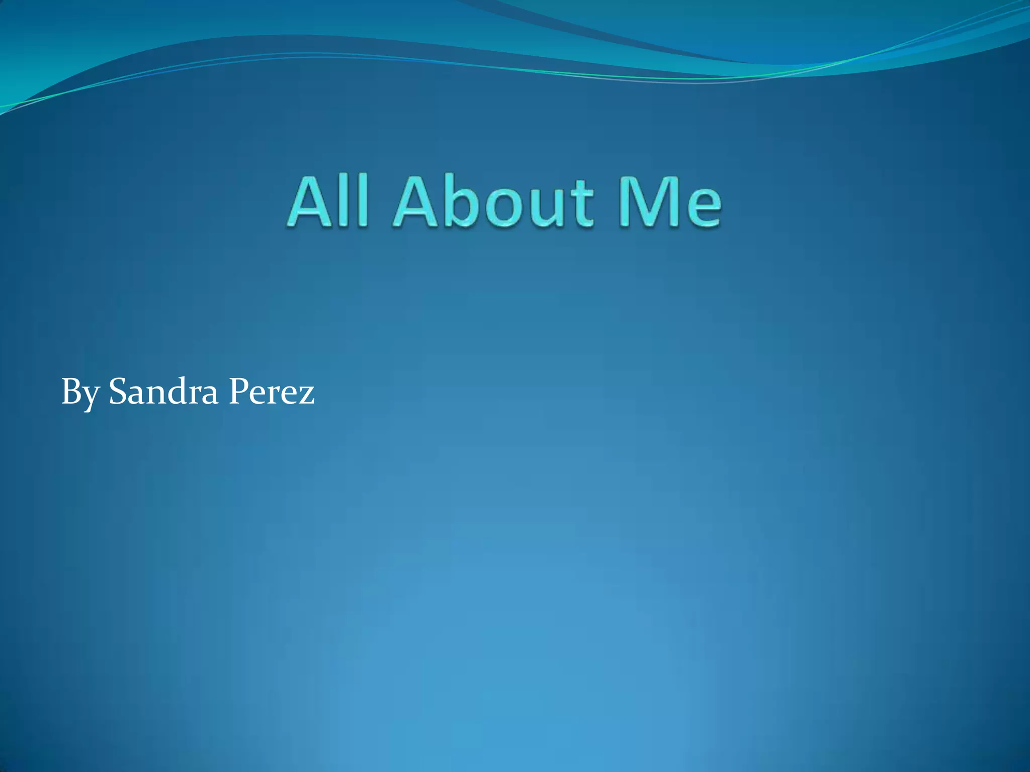 All about me | PPT