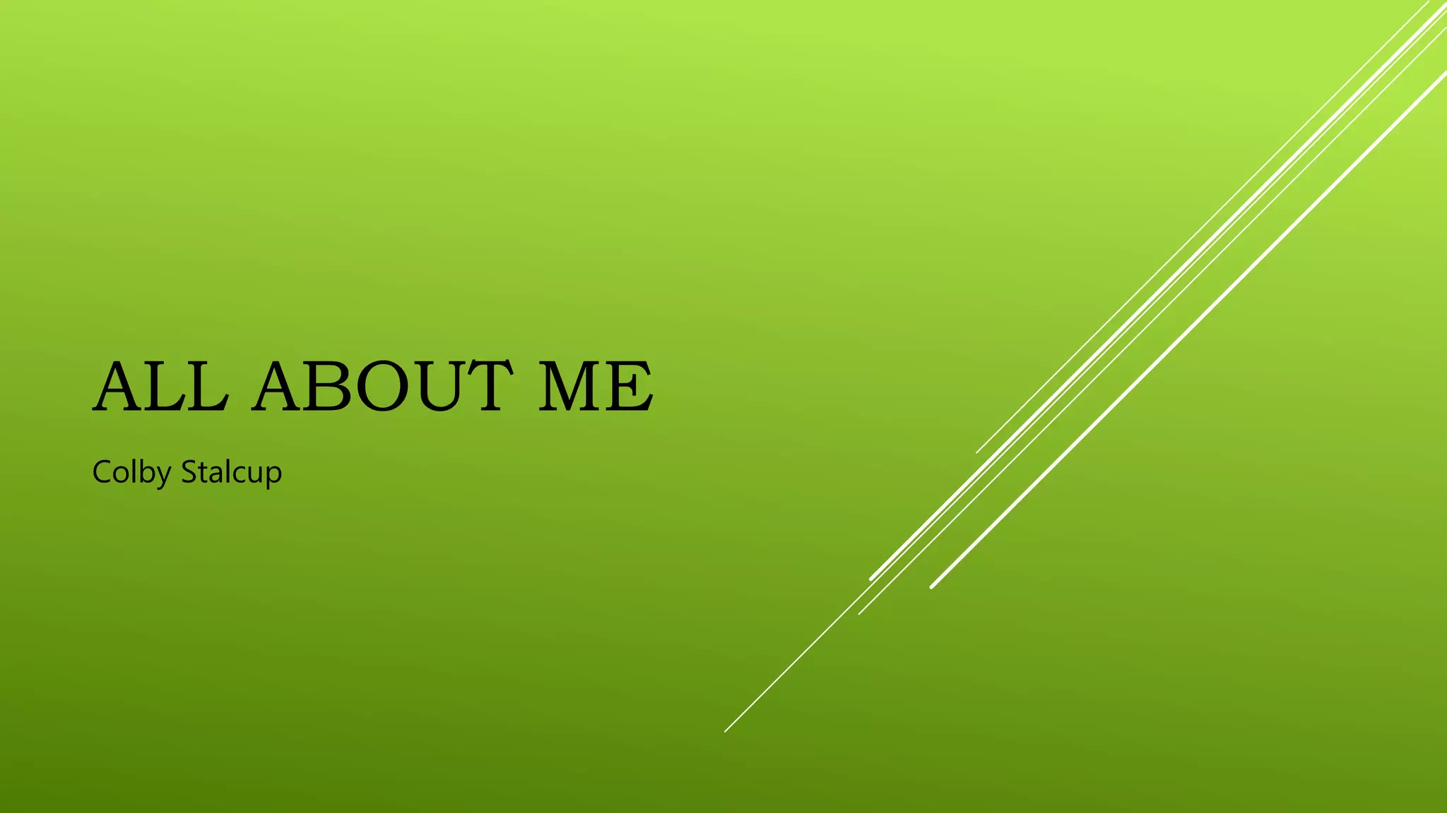 All about me | PPT
