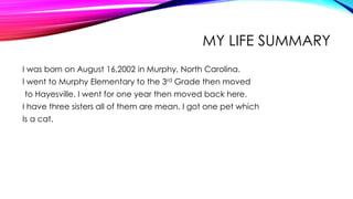 All about me! | PPTX