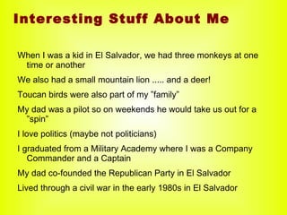 All About Me Example | ODP