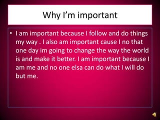 All About Me Nia | PPTX