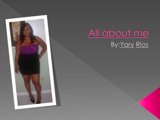 All about me power point | PPTX