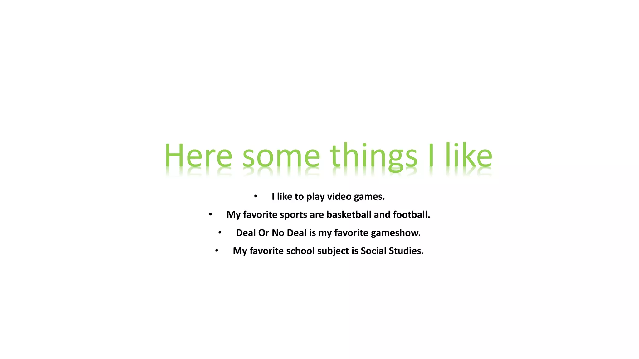 All about me powerpoint | PPT