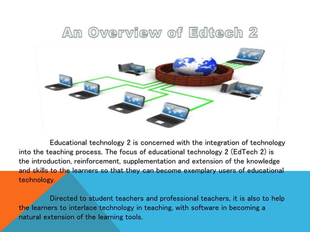 an overview of edtech 2 | PPT