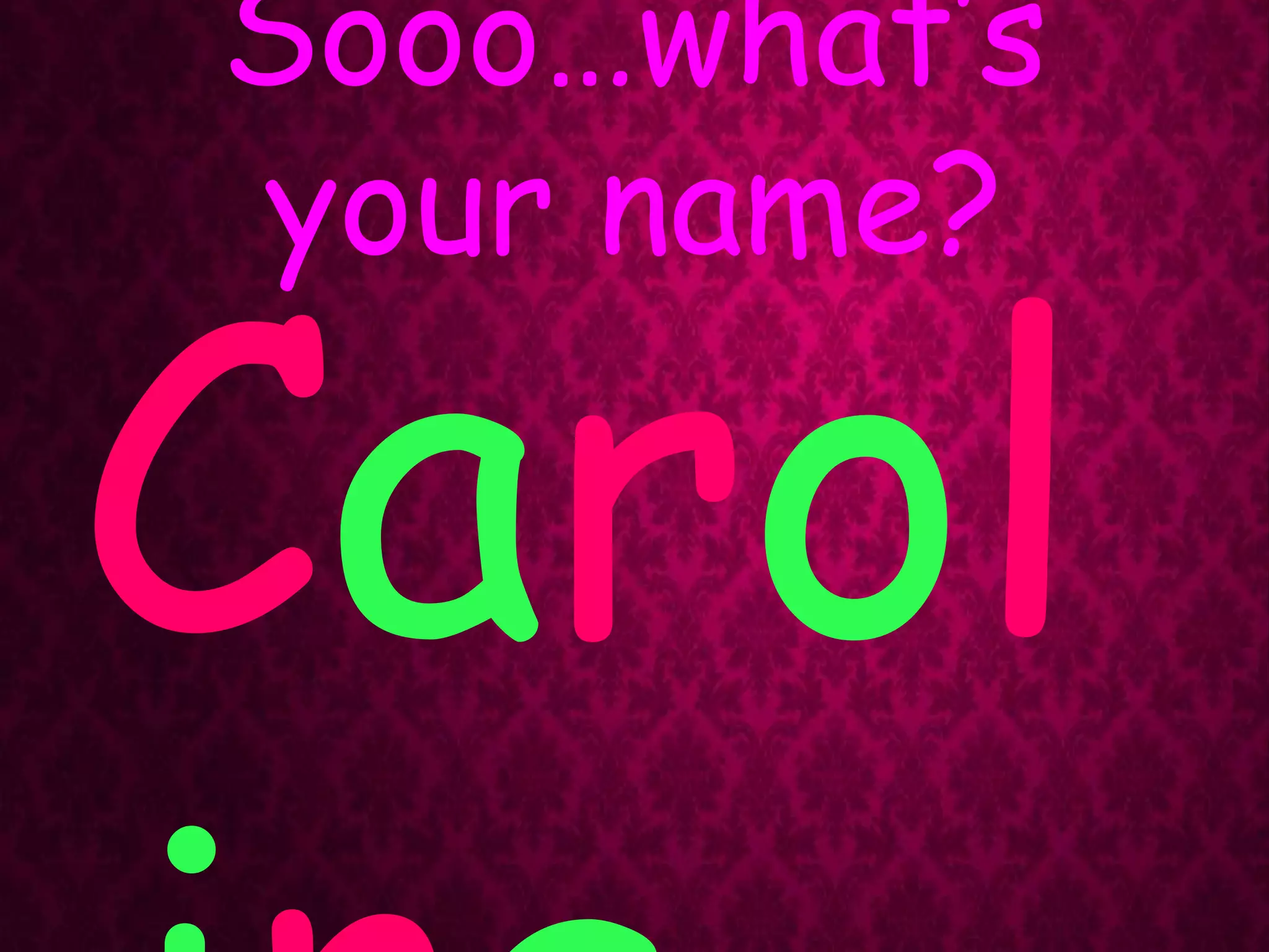 All about me slide show | PPTX