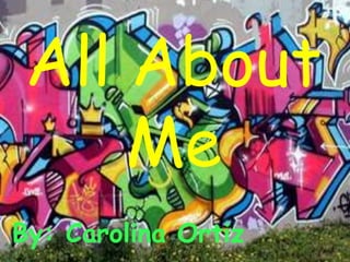 All about me slide show | PPTX