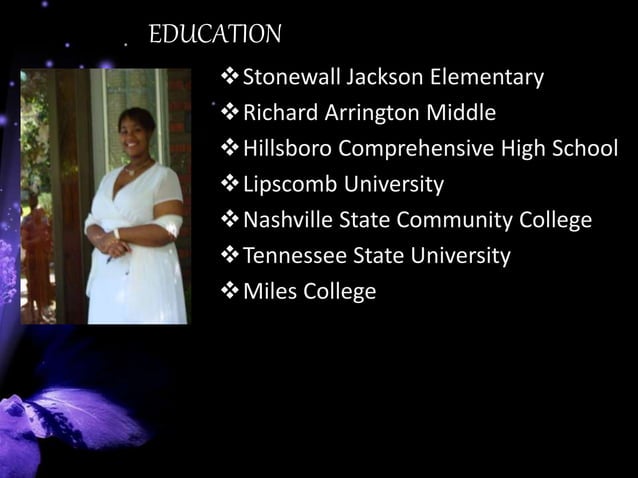 All about me tabatha stowers | PPTX