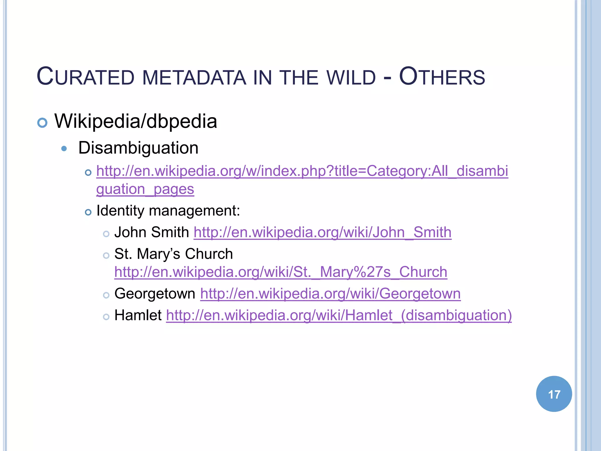 It's All About the Metadata | PPTX