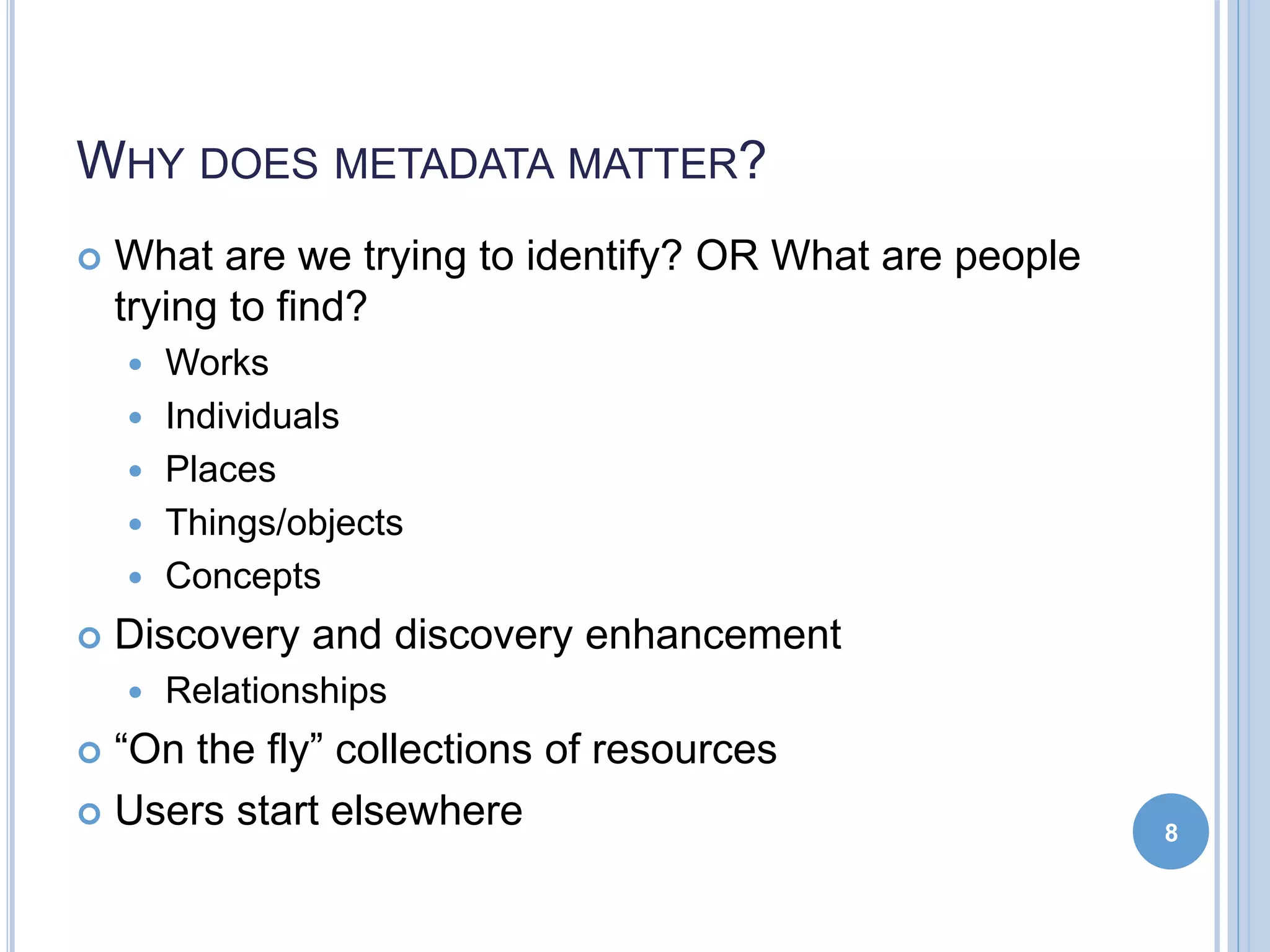It's All About the Metadata | PPTX