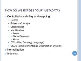 It's All About the Metadata | PPTX