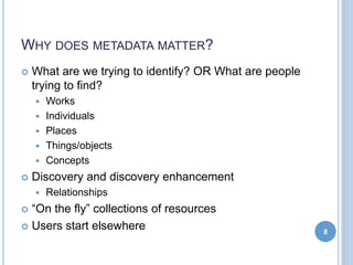 It's All About the Metadata | PPTX