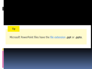 All about Microsoft power point | PPTX