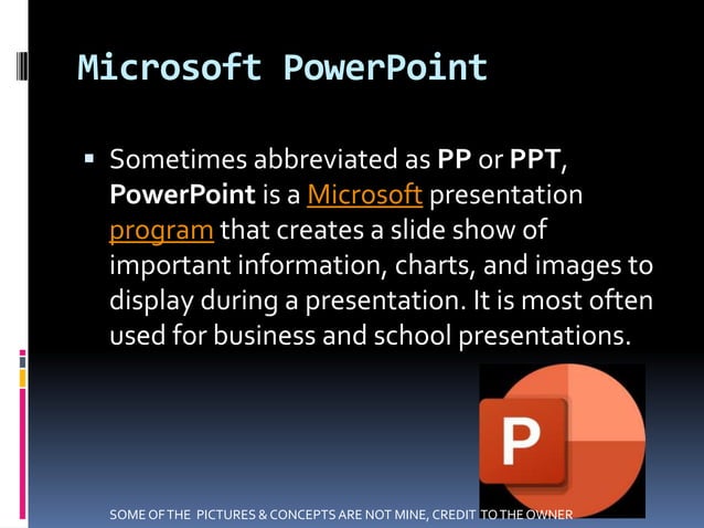 All about Microsoft power point | PPT