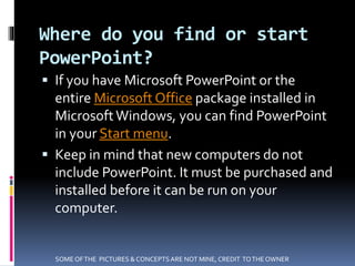 All about Microsoft power point | PPT