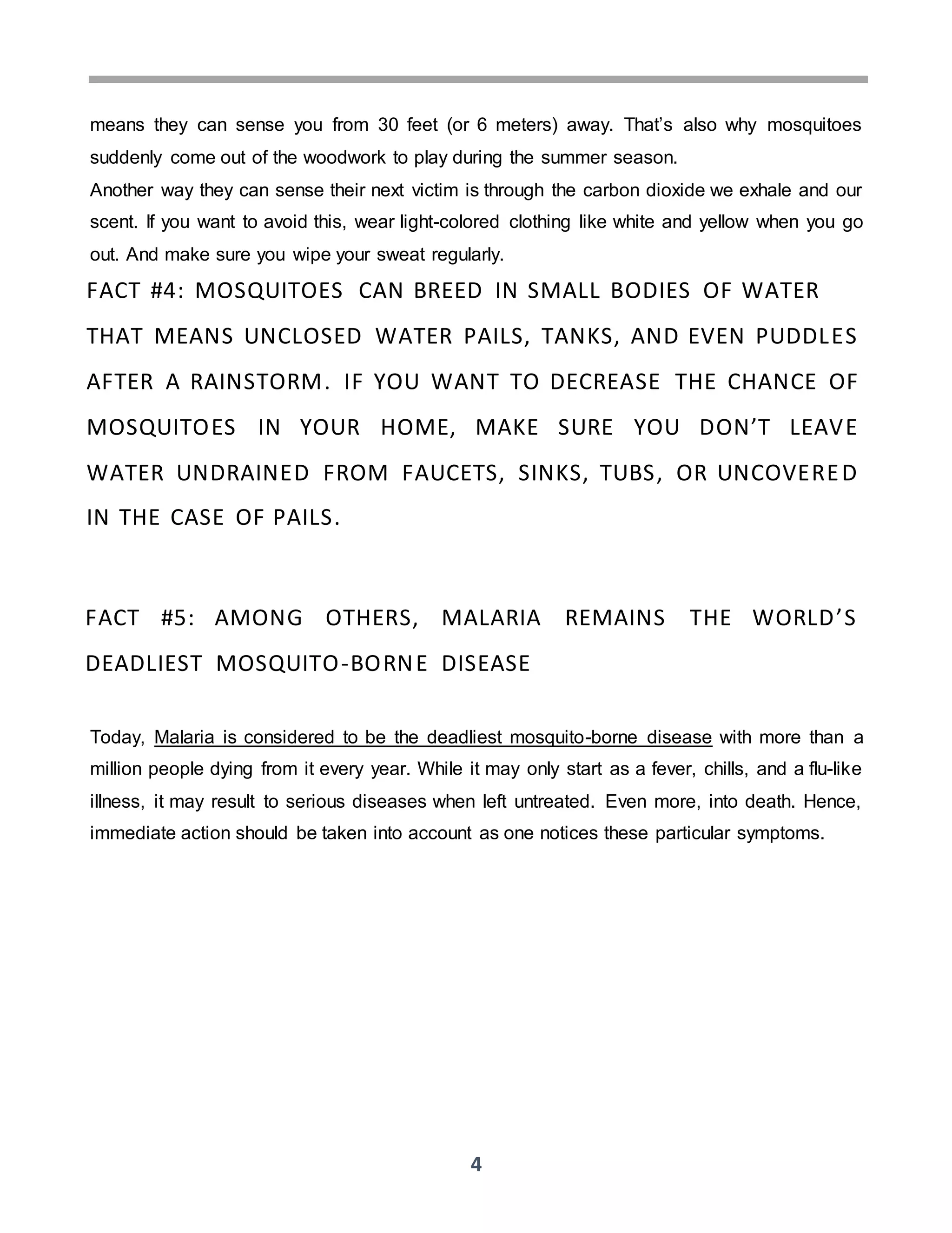 All about mosquito | DOCX