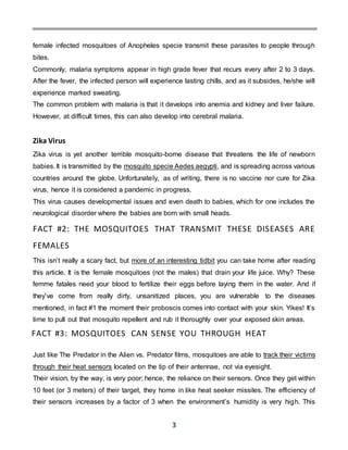 All about mosquito | PDF