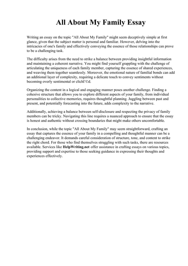 All About My Family Essay.pdf