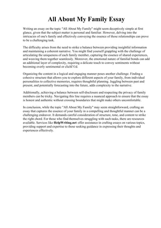 All About My Family Essay.pdf