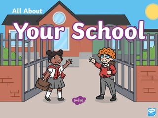 All About My School - topic for preschoolers.pptx