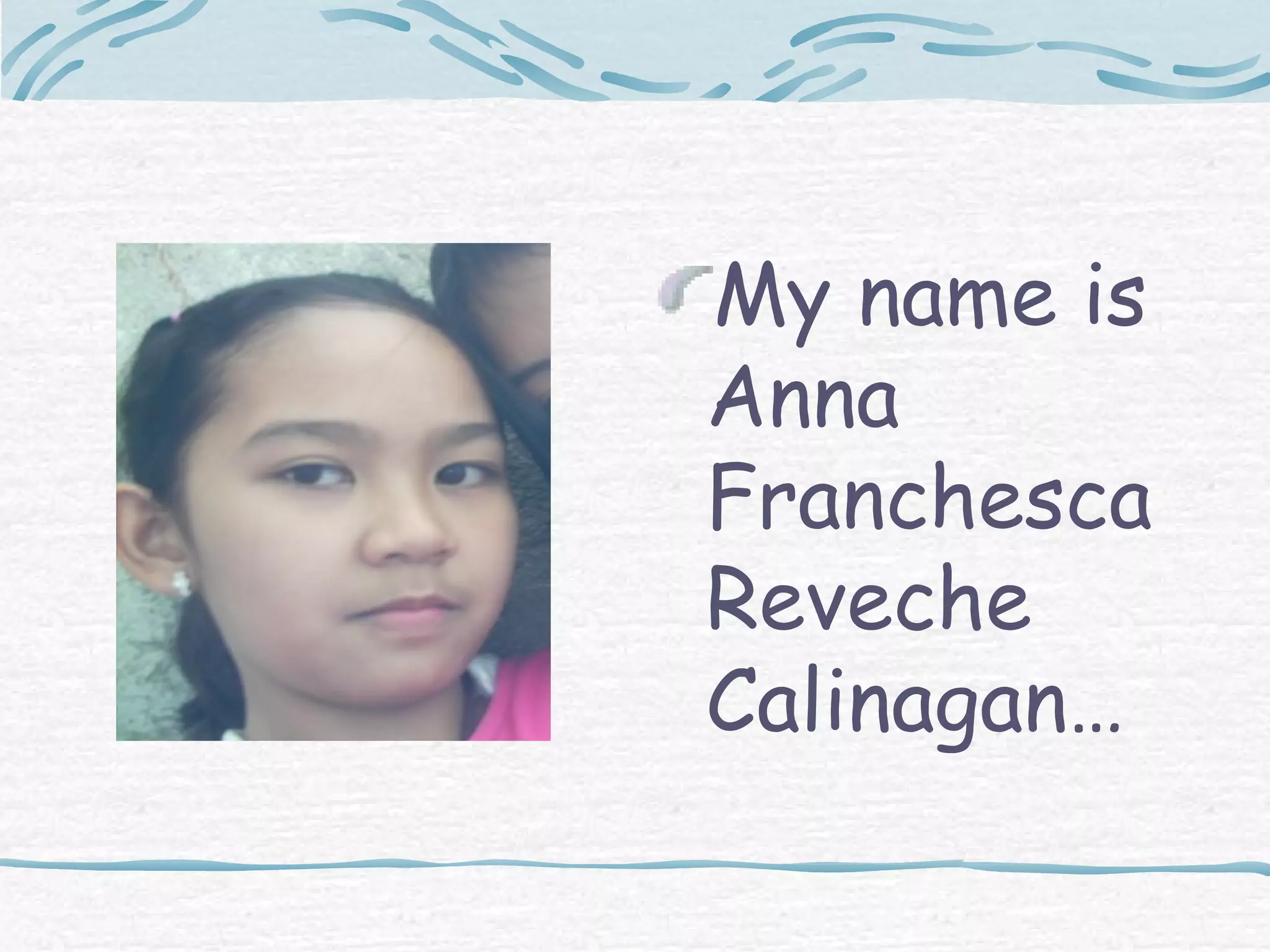 All About Myself | PPT