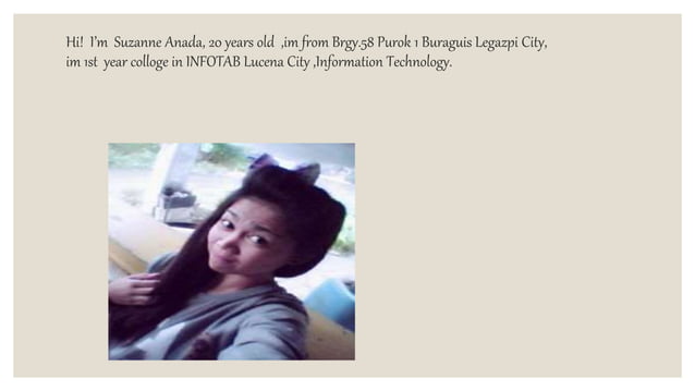 All about my self | PPTX