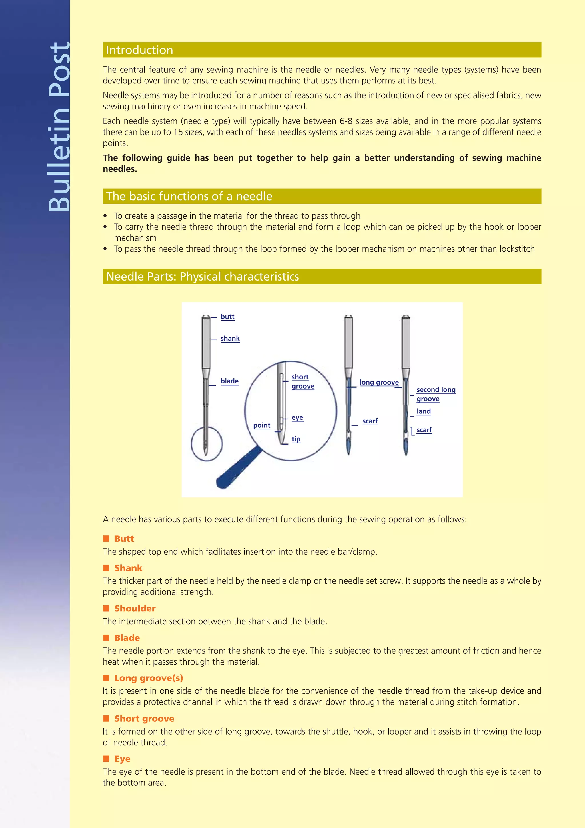 All about needles | PDF