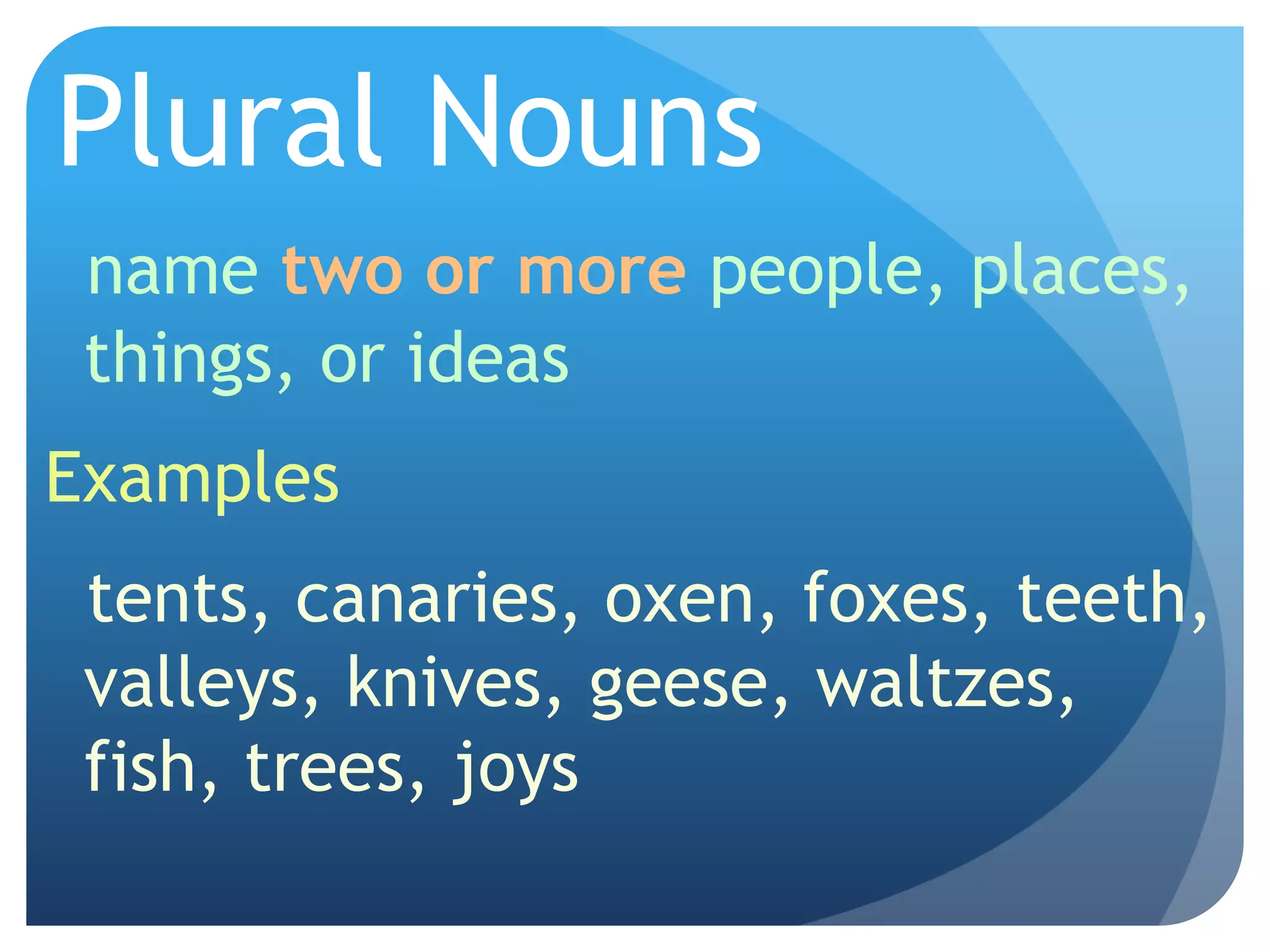 All about Nouns | PPTX