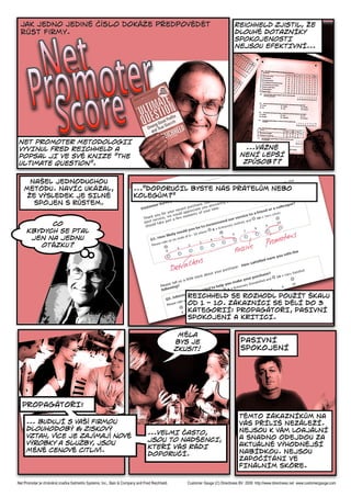Net Promoter Score Cartoon, Czech language | PDF