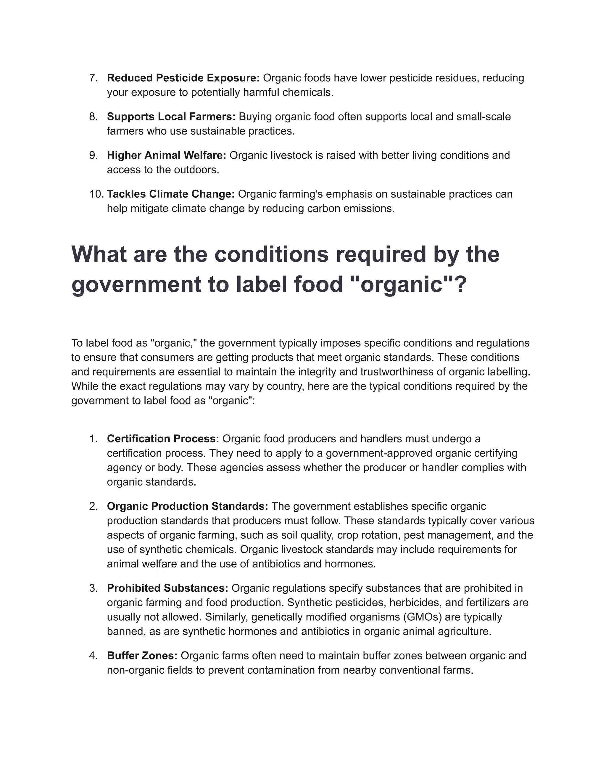 All About Organic Food | PDF