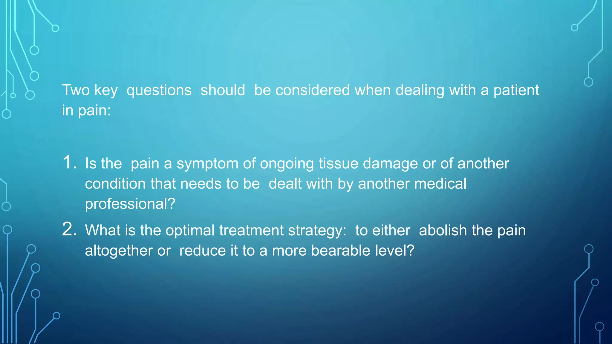 pain physiology , pathology, types , assessment, management , recent ...