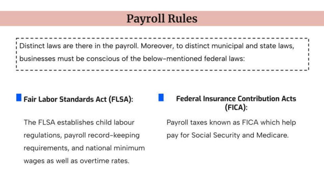 Brief Information About Payroll Compliance: Benefits, Rules, and Laws | PPT