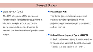 Brief Information About Payroll Compliance: Benefits, Rules, and Laws | PPT