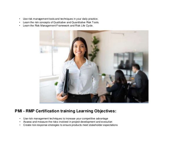 All About Pmi Rmp Certification Ppt