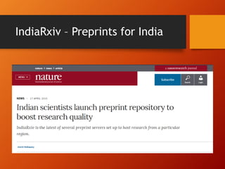All about preprints | PPT
