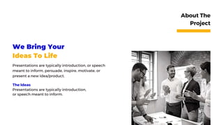 All About Presenatation - Project For Class 12th Students.pptx