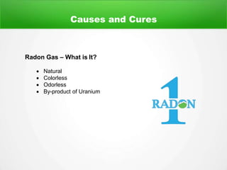 All about radon - Radon1 | PPT