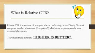 All about Relative CTR | PPTX