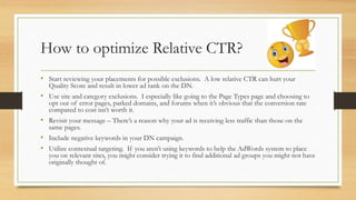 All about Relative CTR | PPTX