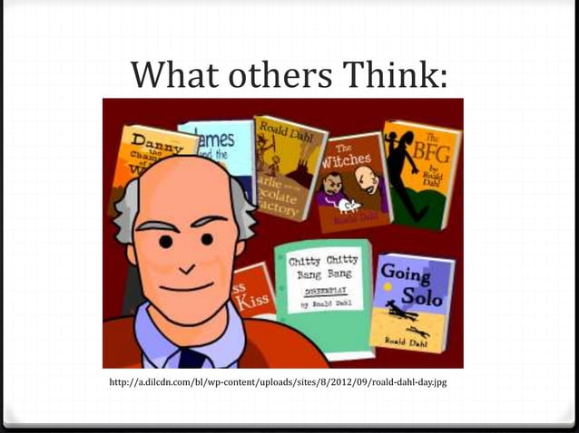 Amazing Author Presentations: Roald Dahl | PPTX