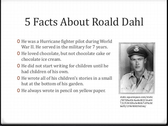 Amazing Author Presentations: Roald Dahl