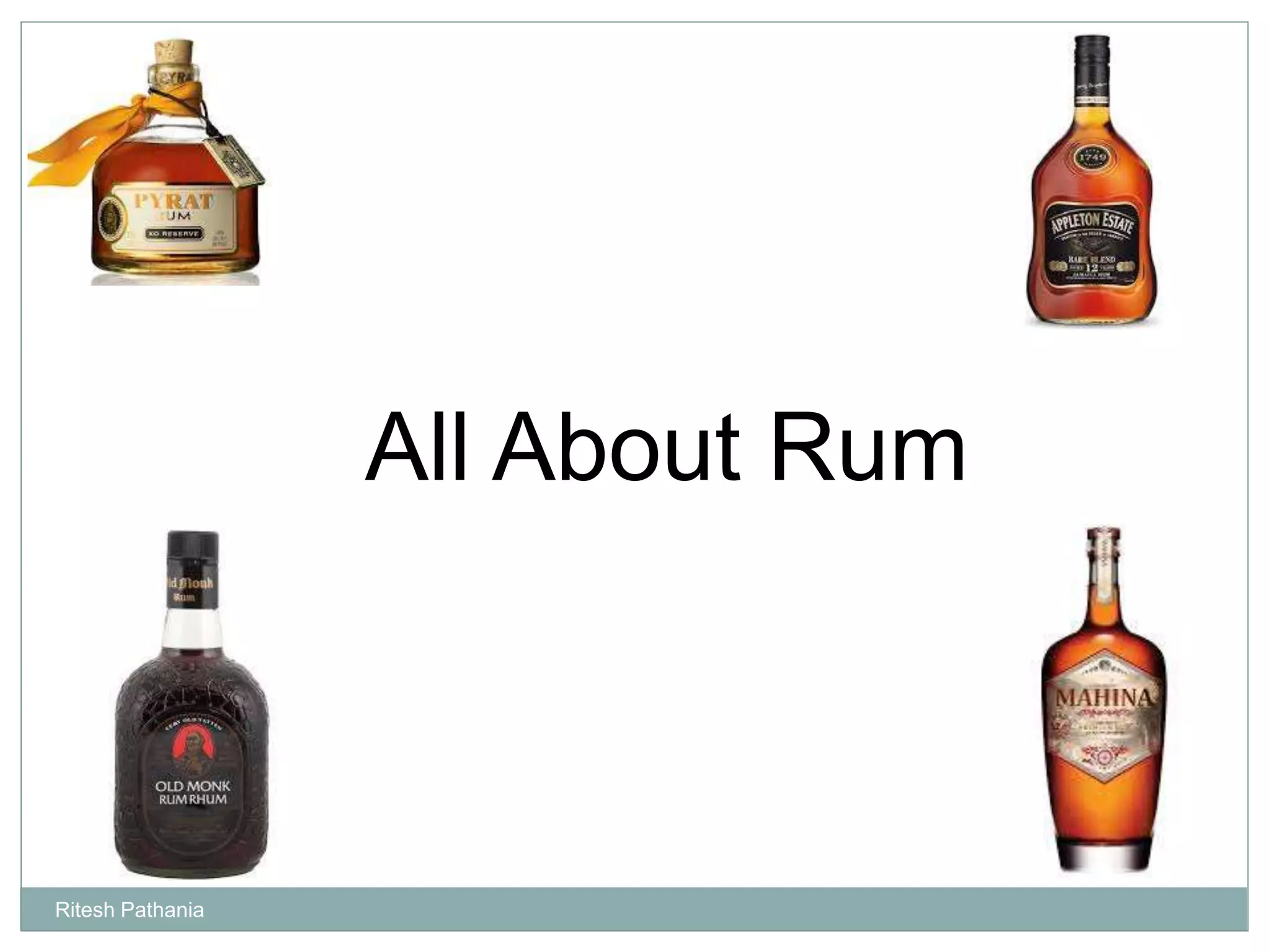 ALL ABOUT RUM | PPTX