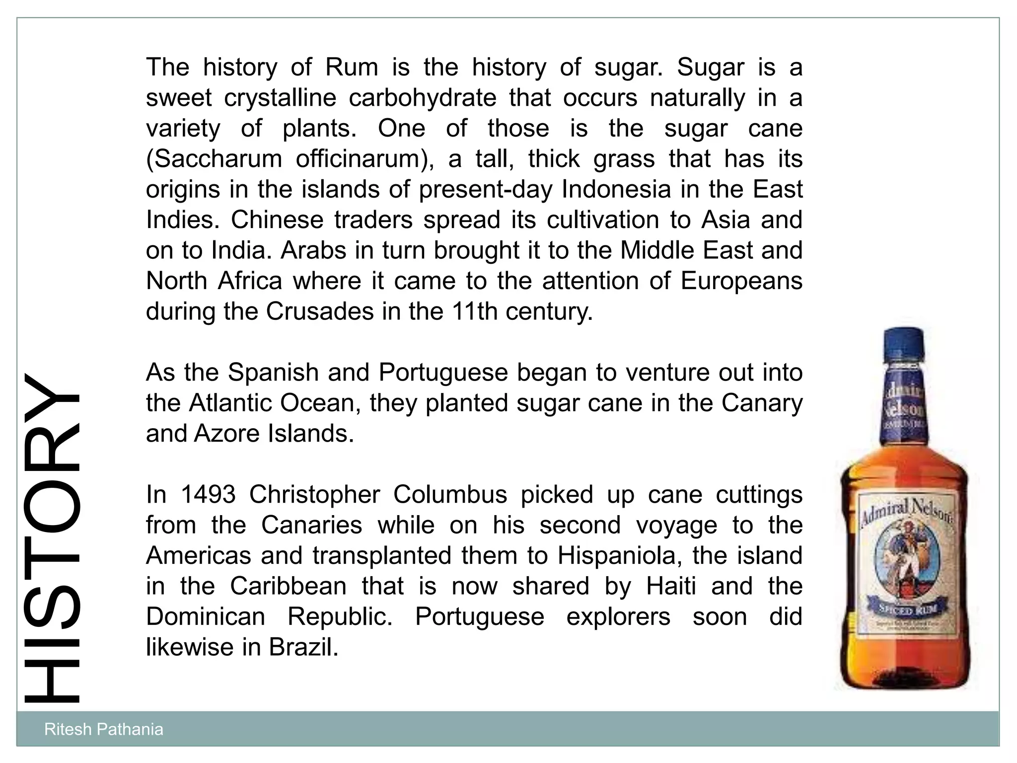 ALL ABOUT RUM | PPTX