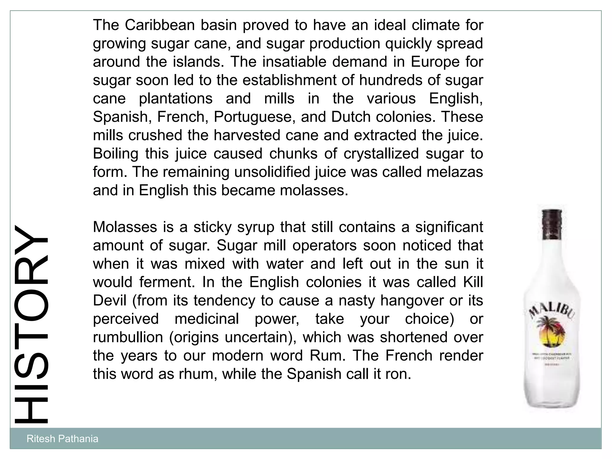 ALL ABOUT RUM | PPTX