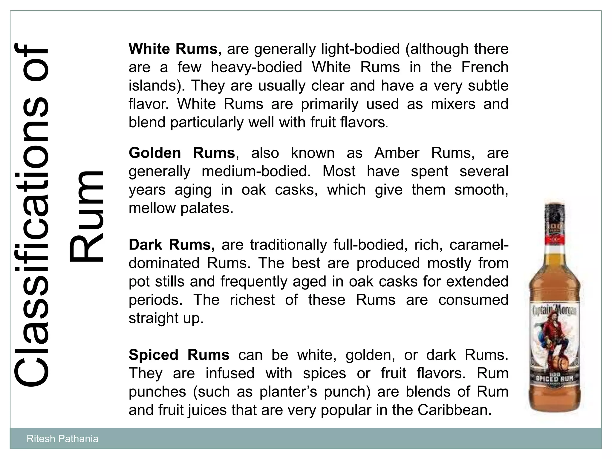 ALL ABOUT RUM | PPTX