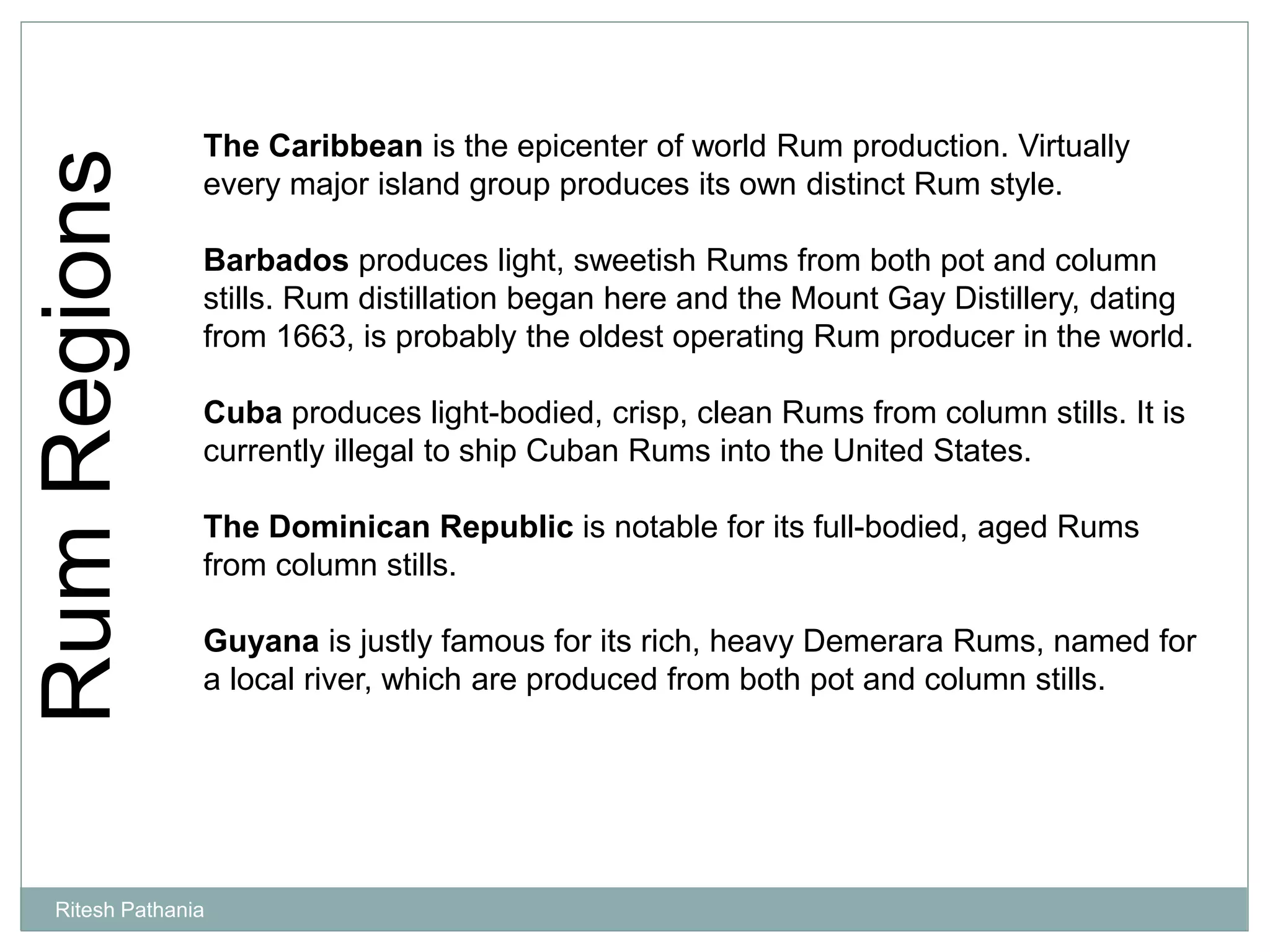 ALL ABOUT RUM | PPTX