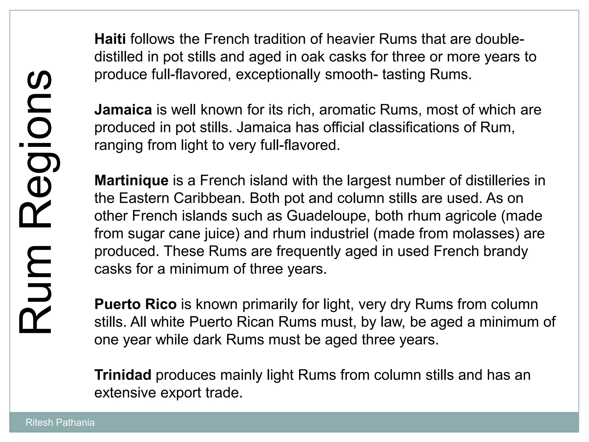 ALL ABOUT RUM | PPTX