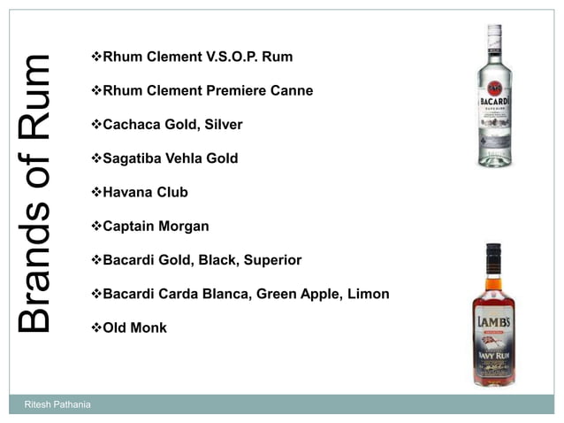 ALL ABOUT RUM | PPTX