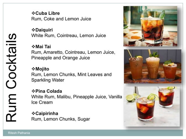 ALL ABOUT RUM | PPTX